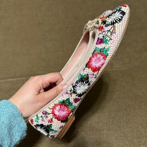 kate spade | Shoes | Kate Spade Winward Embroidered Floral Flats | Poshmark